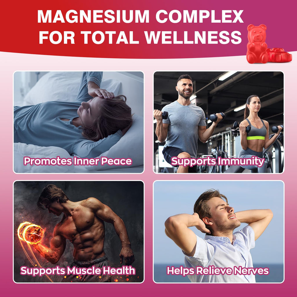 Magnesium gummies for better sleep