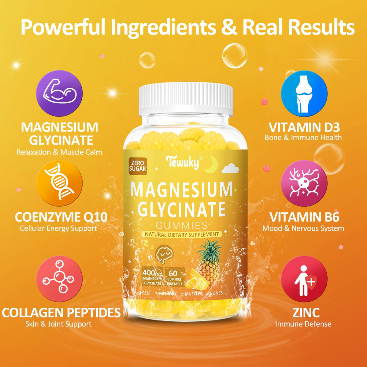 Magnesium gummies for better sleep