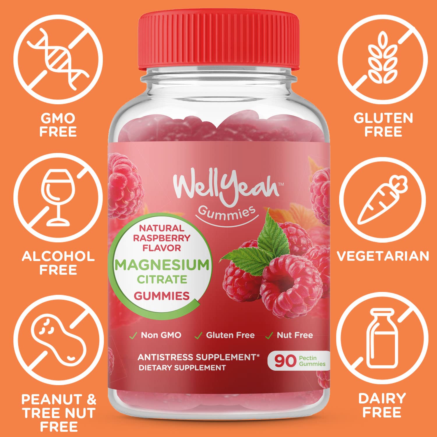 Magnesium gummies for bone health