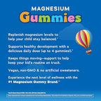 Magnesium gummies for children's relaxation