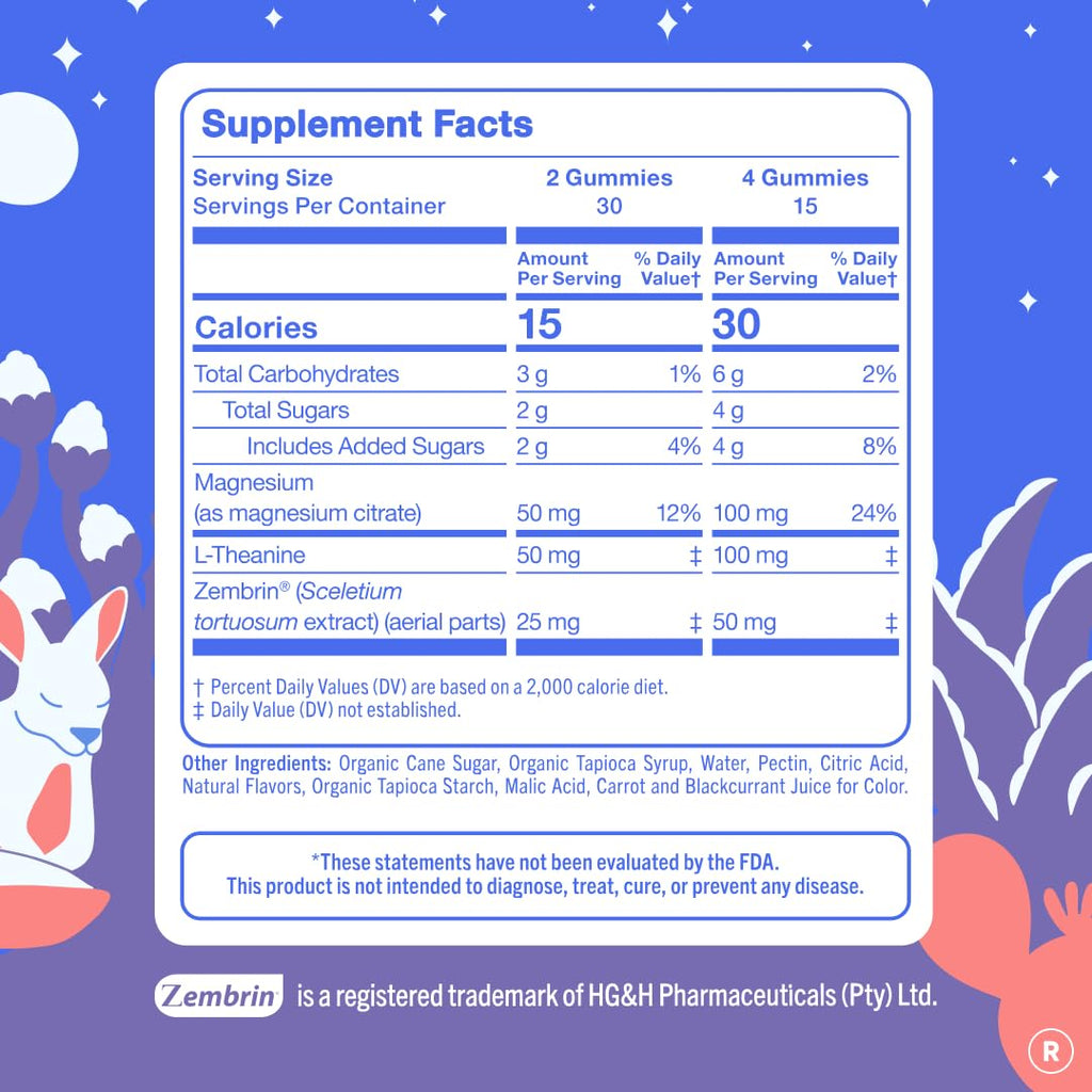 Magnesium gummies for daily wellness