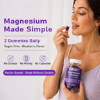 Magnesium gummies for daily wellness