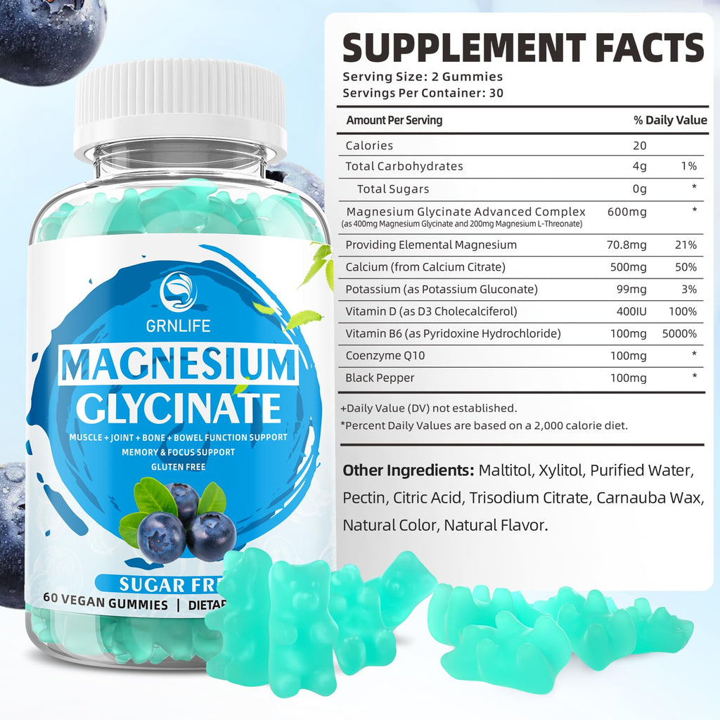 magnesium gummies for energy support