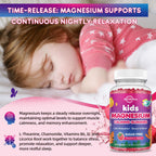 Magnesium gummies for healthy growth