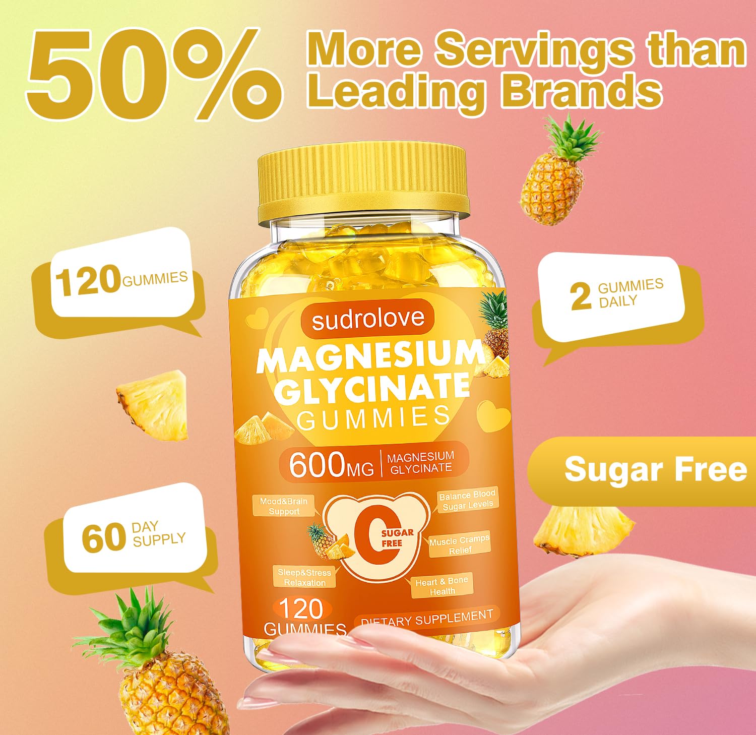 magnesium gummies for improved mood and focus