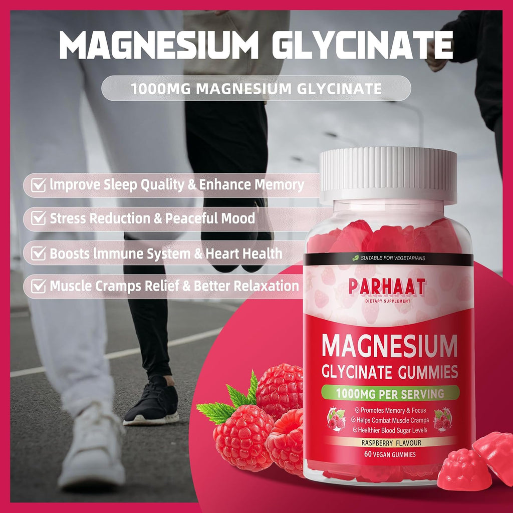 Magnesium gummies for improved mood and focus