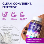 Magnesium gummies for improved mood