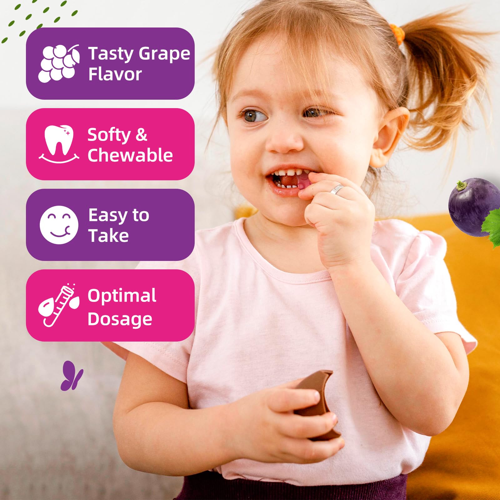 Magnesium gummies for improved sleep quality