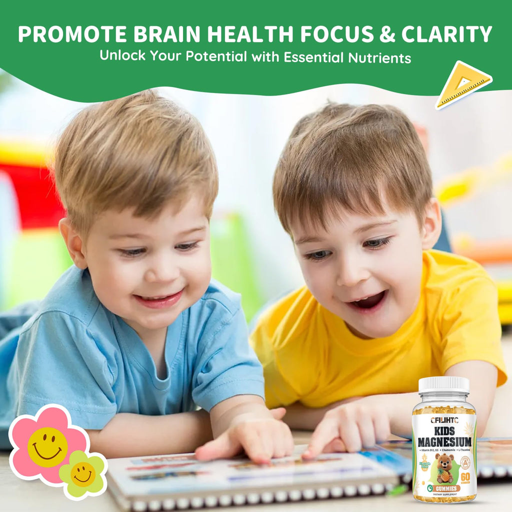 Magnesium gummies for kids' relaxation