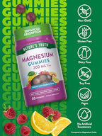 Magnesium gummies for muscle recovery support
