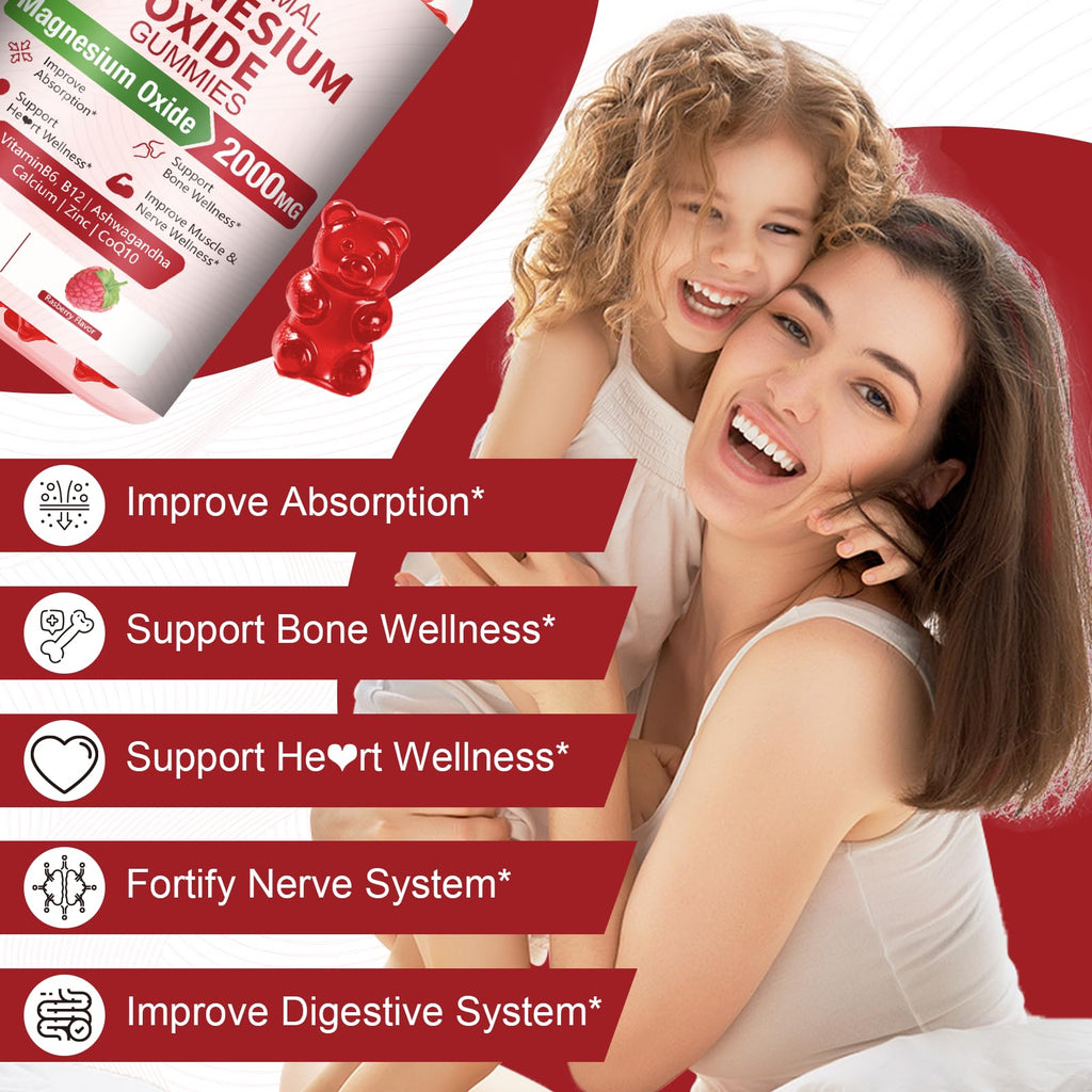 Magnesium gummies for muscle recovery support