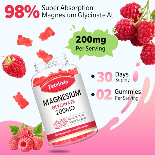 Magnesium gummies for muscle recovery