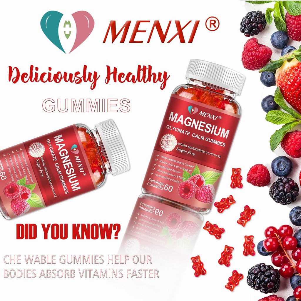 Magnesium gummies for muscle recovery
