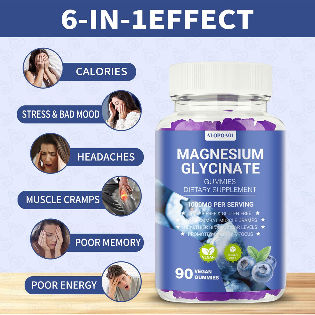 Magnesium gummies for muscle recovery