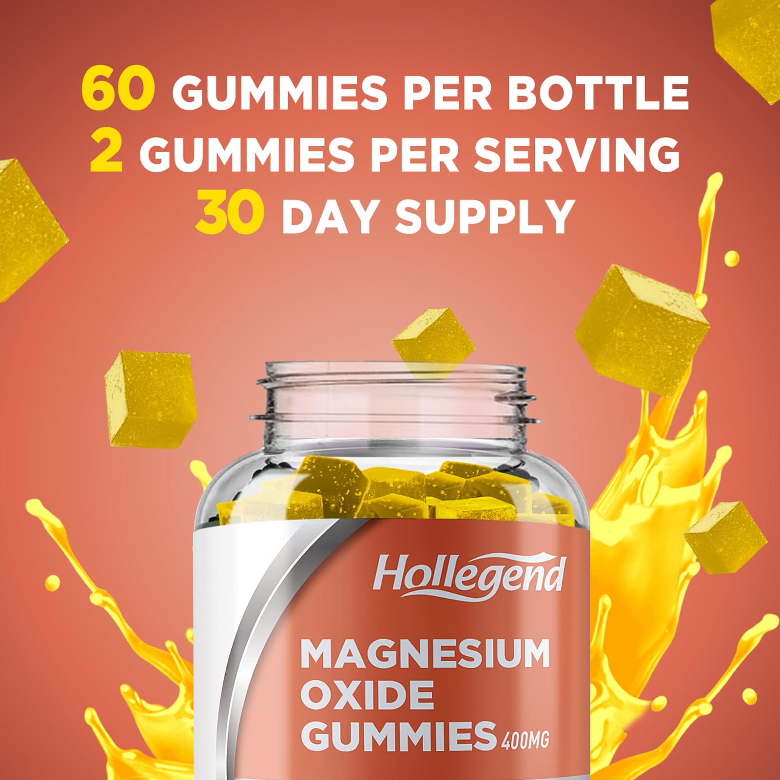 Magnesium gummies for overall vitality