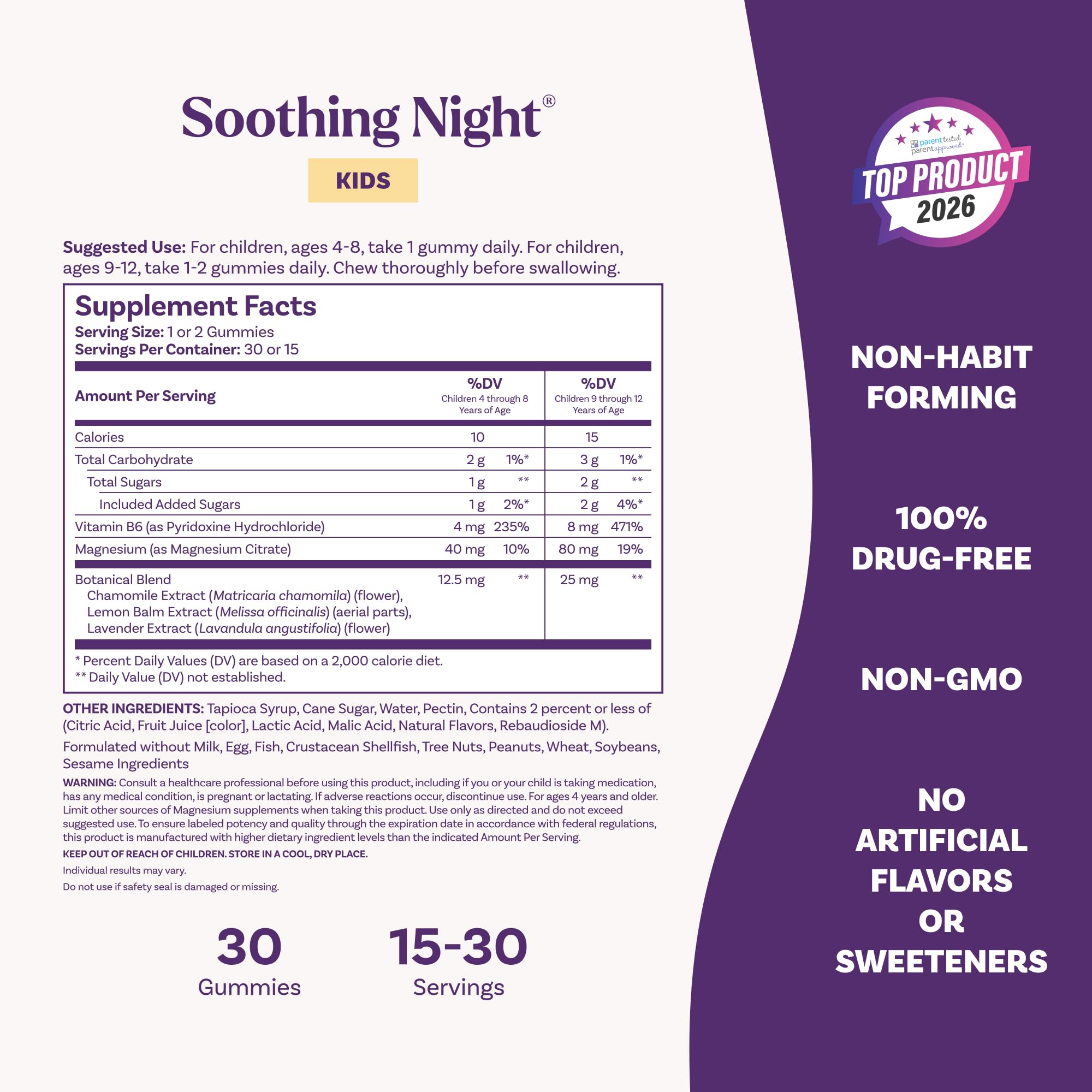 Magnesium gummies for restful nights