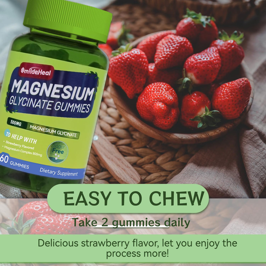 Magnesium gummies for stress relief