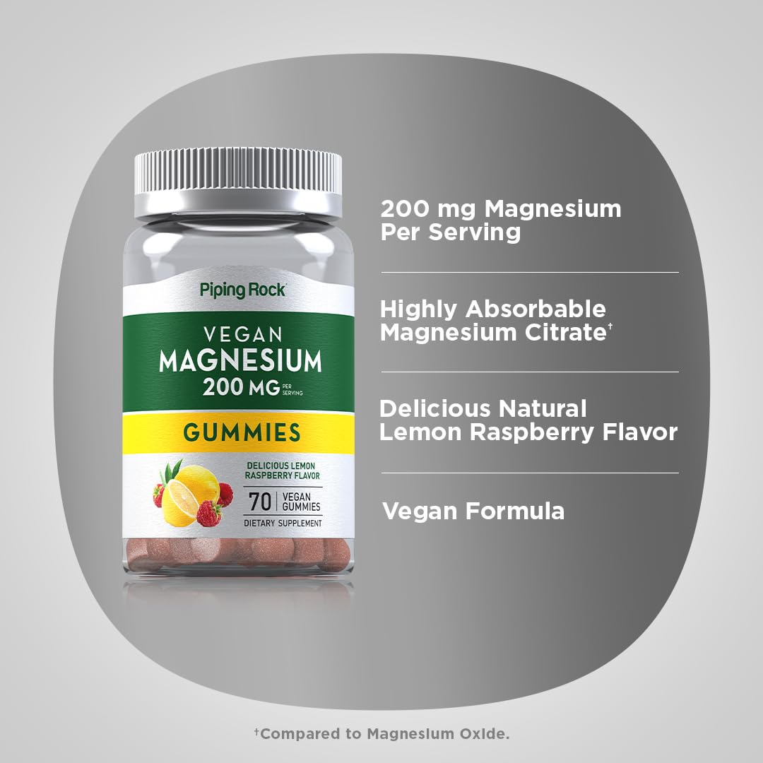 Magnesium gummies for stress relief
