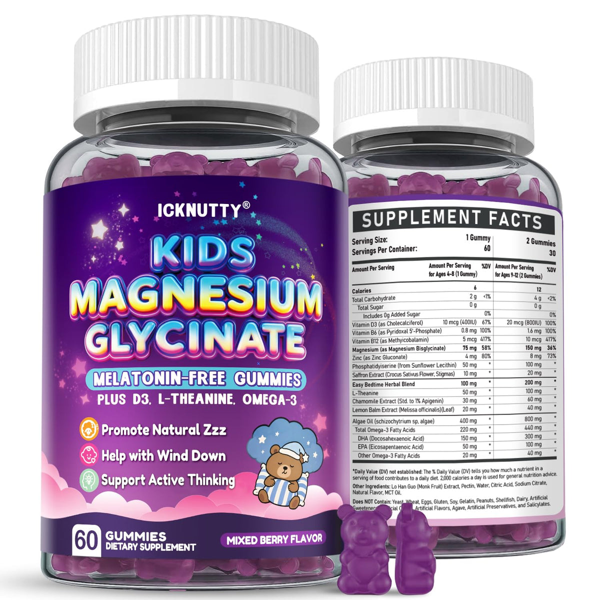 Magnesium gummies for stress relief