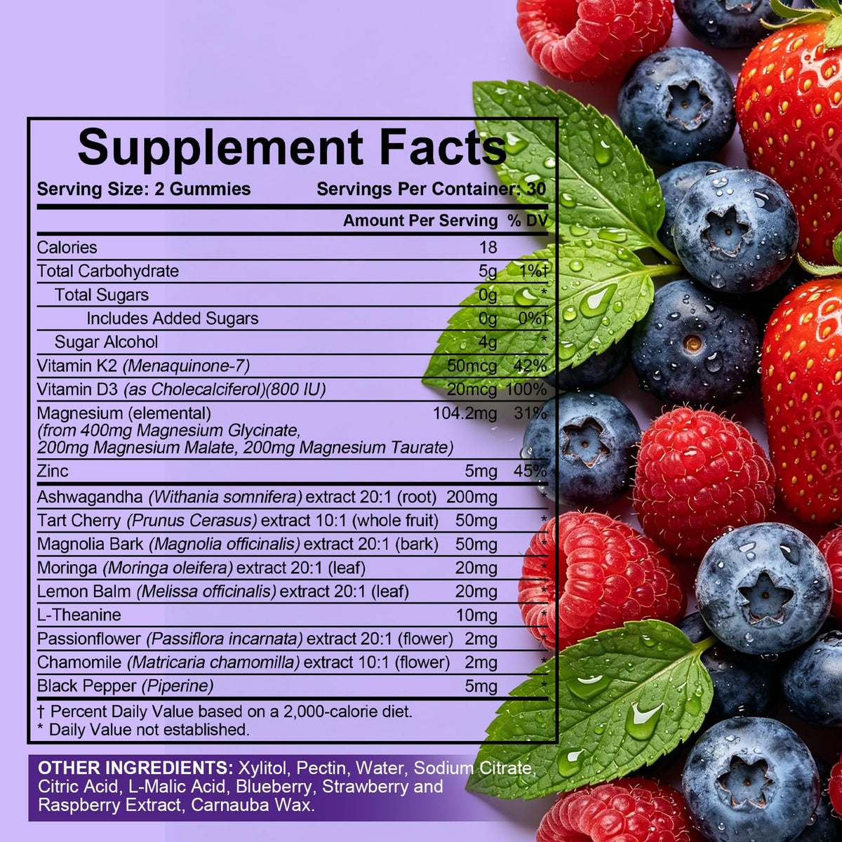magnesium gummies support muscle recovery