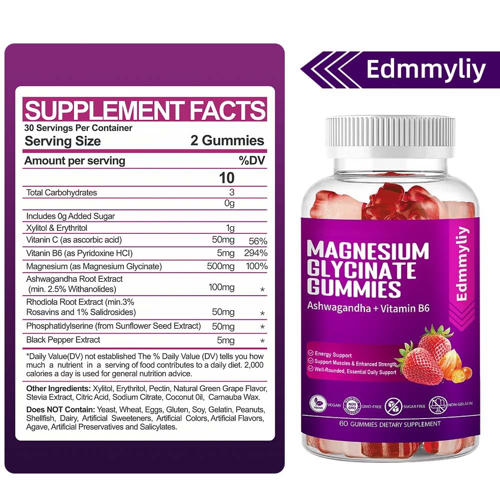 magnesium gummies with ashwagandha benefits