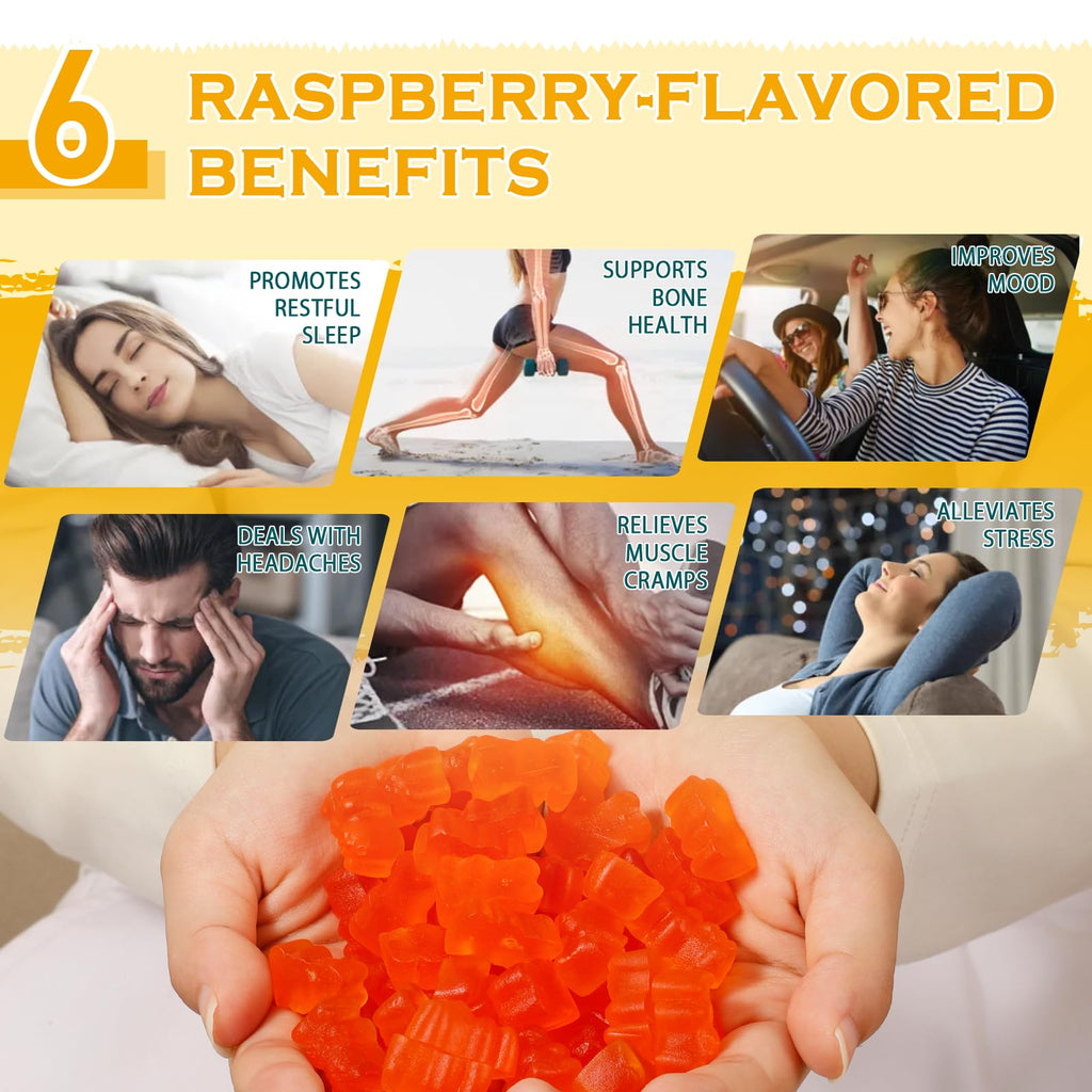 magnesium gummies with B6 for energy