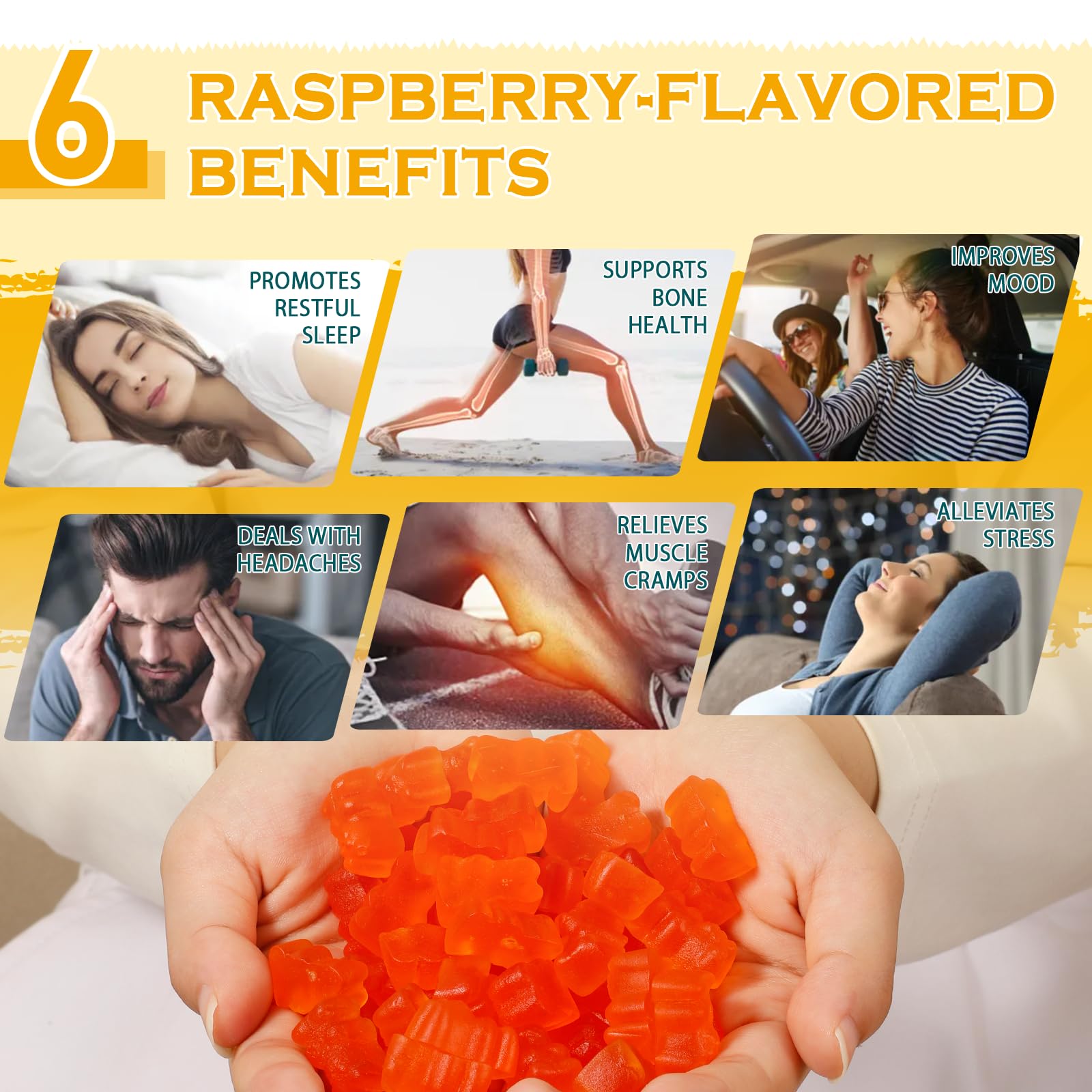 magnesium gummies with B6 for energy