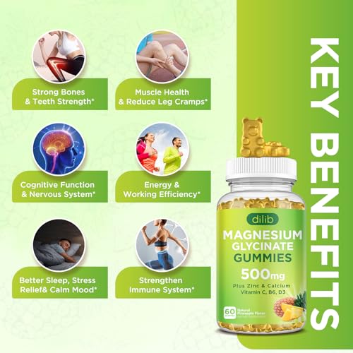magnesium gummies with calcium and zinc