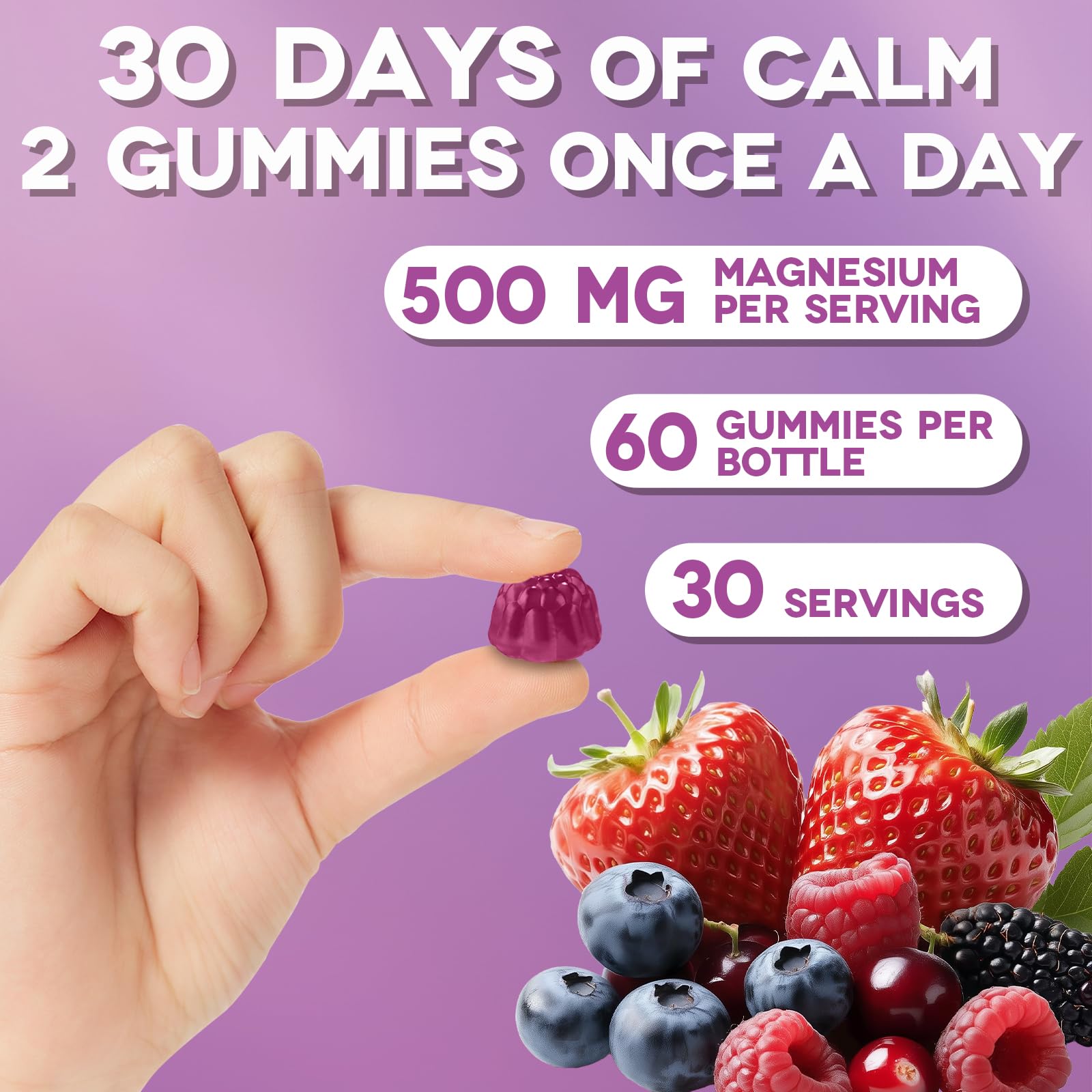 magnesium gummies with calcium and zinc