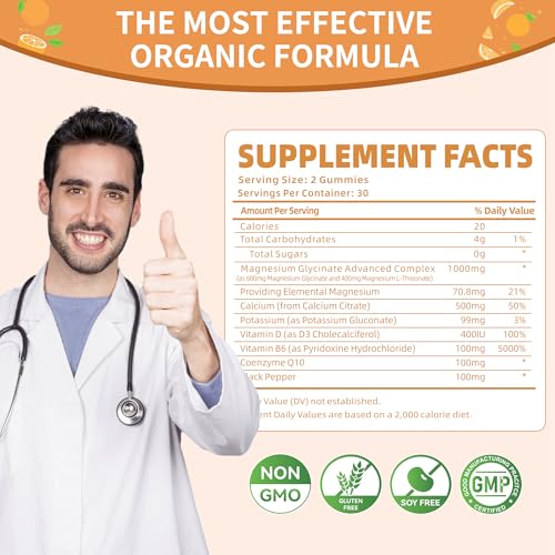 magnesium gummies with CoQ10 benefits