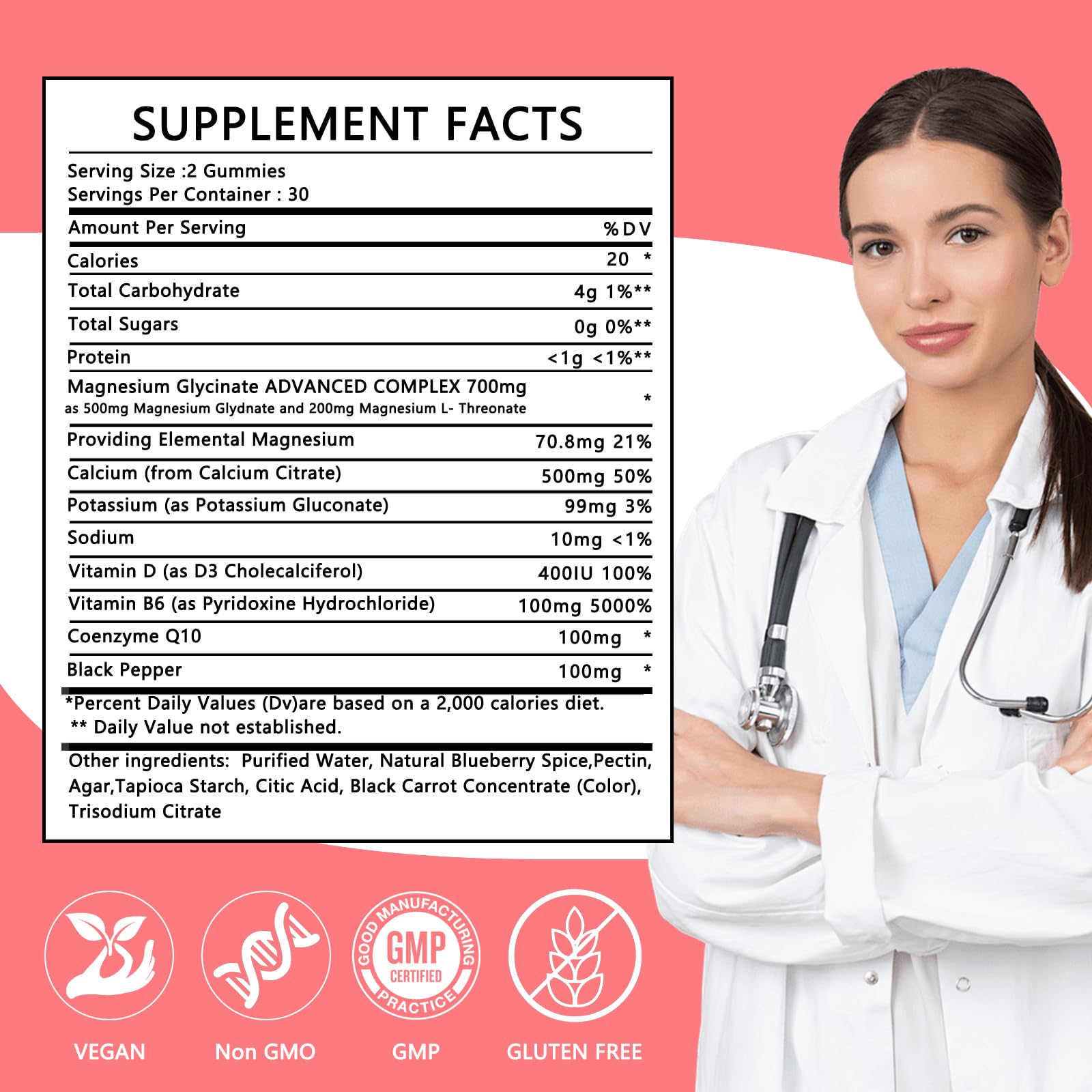 magnesium gummies with CoQ10