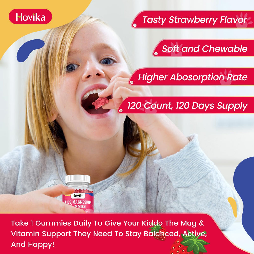 Magnesium gummies with delicious flavour
