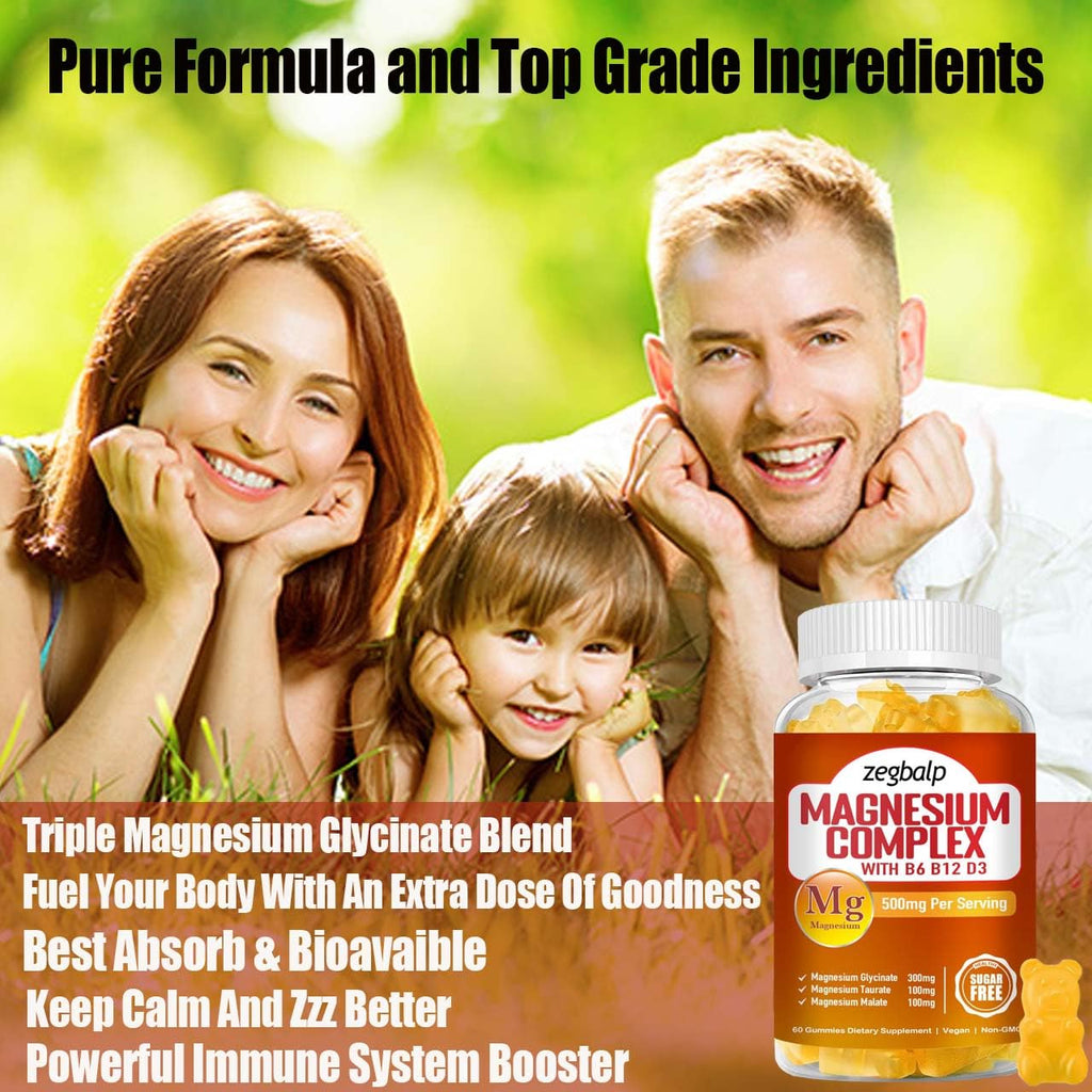 magnesium gummies with essential vitamins