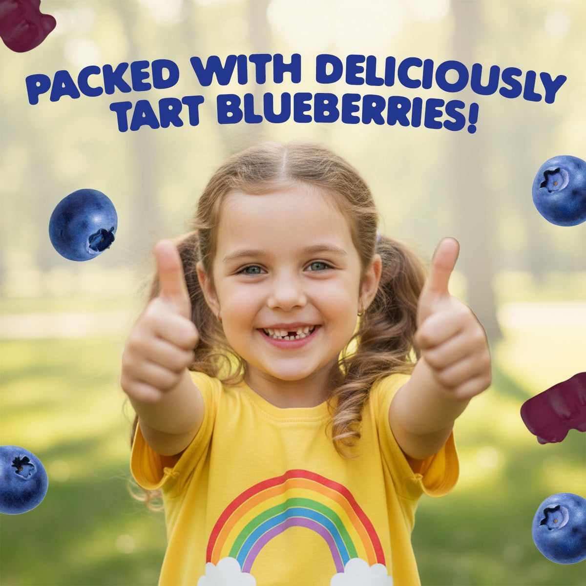 Magnesium gummies with natural ingredients