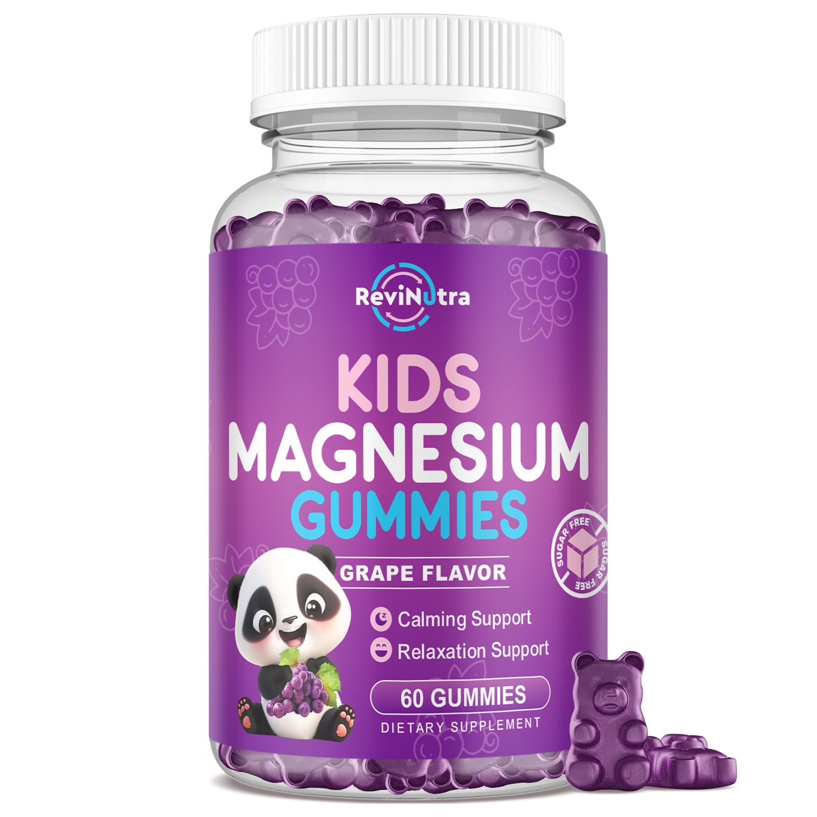 magnesium gummies with no added sugar
