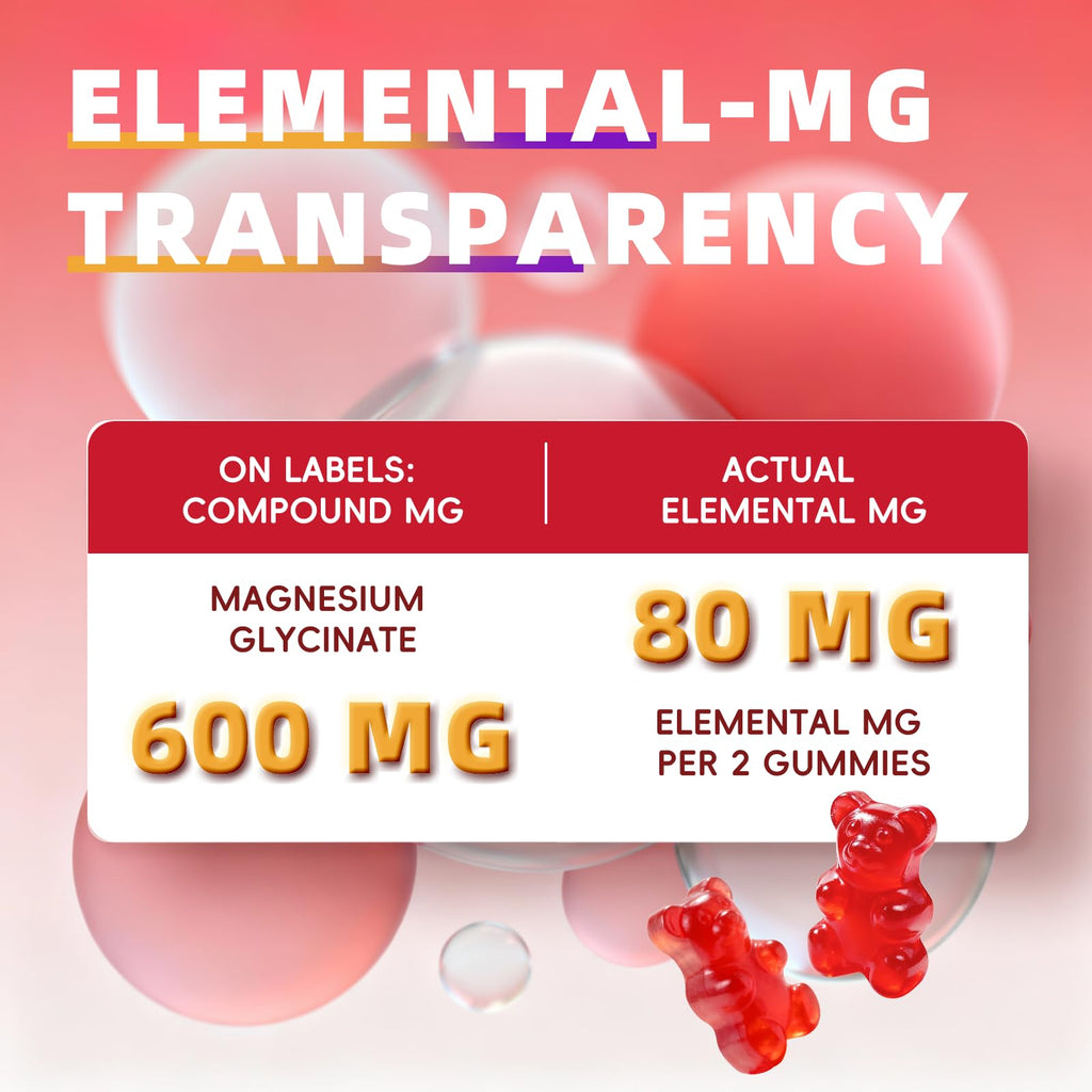 magnesium gummies with tart cherry extract