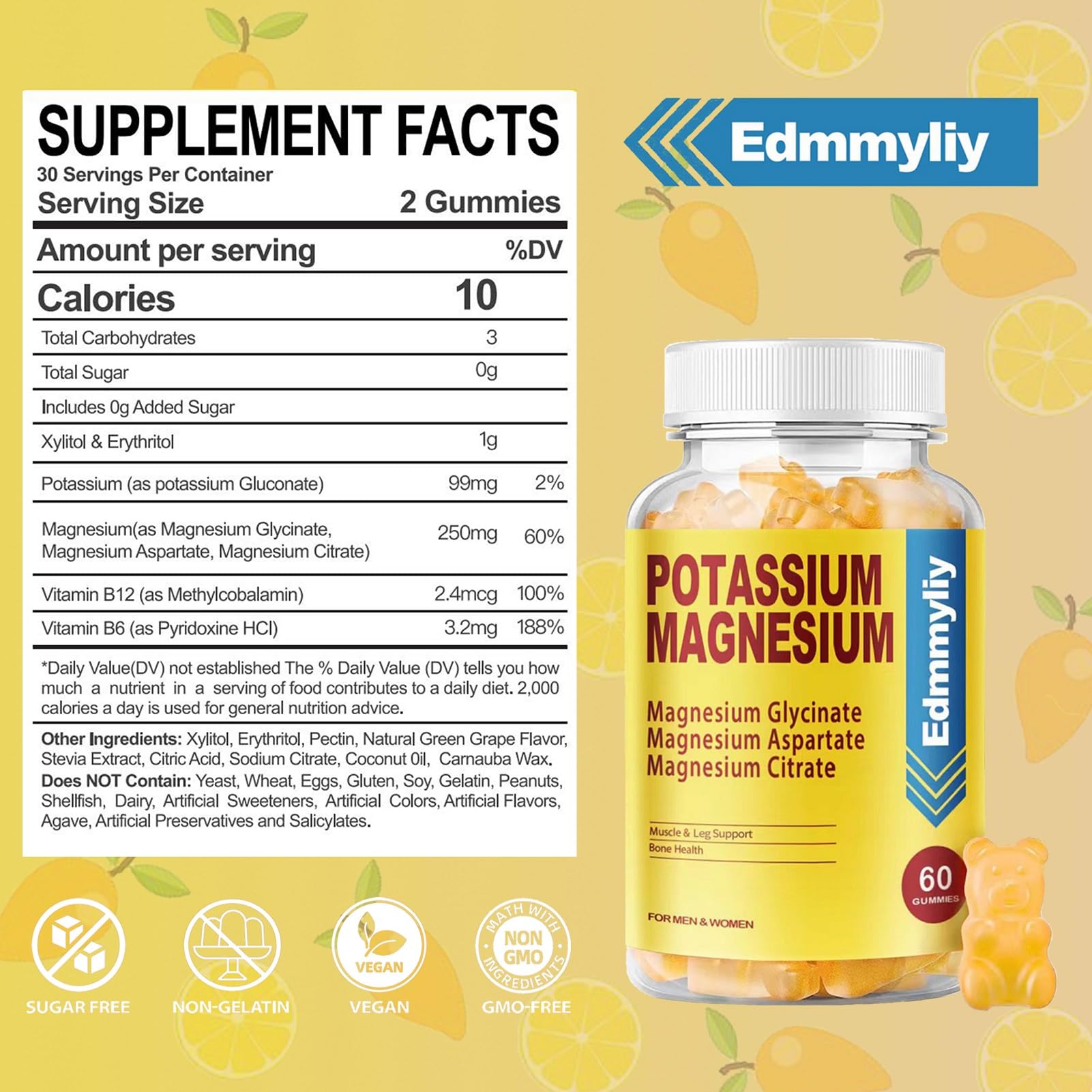 magnesium gummies with vitamin B6