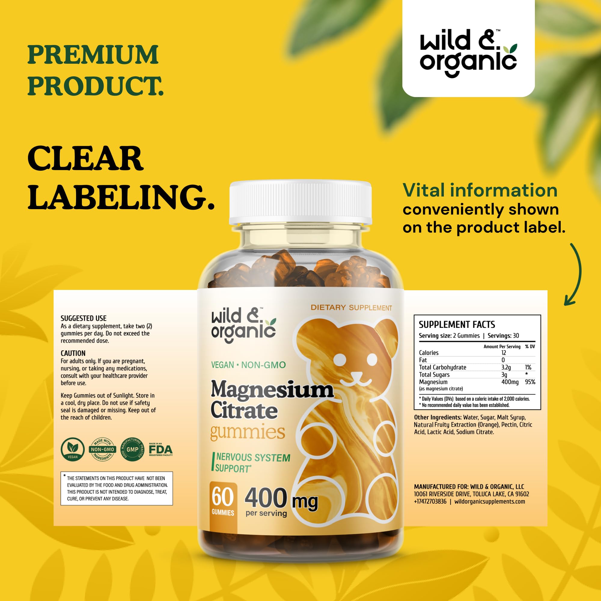 magnesium gummies without artificial ingredients
