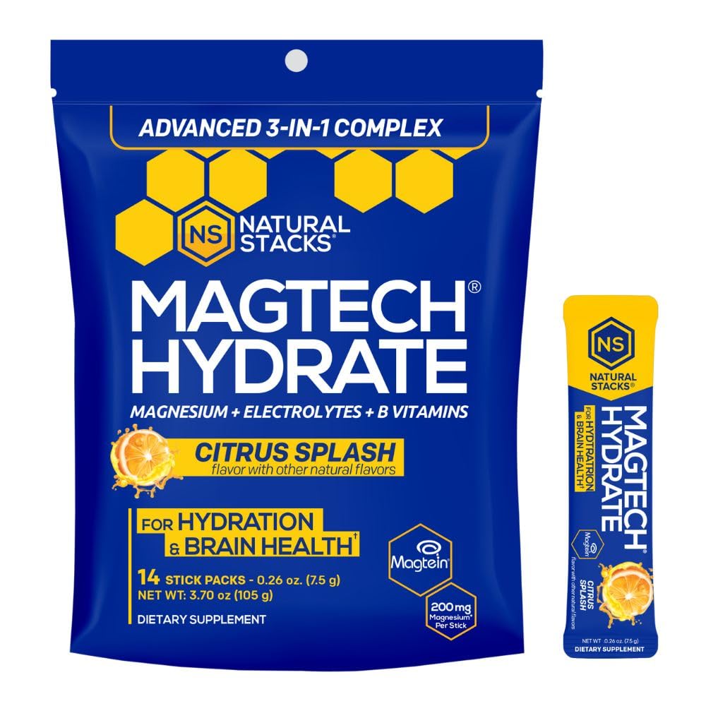 Magnesium hydration packets for athletes