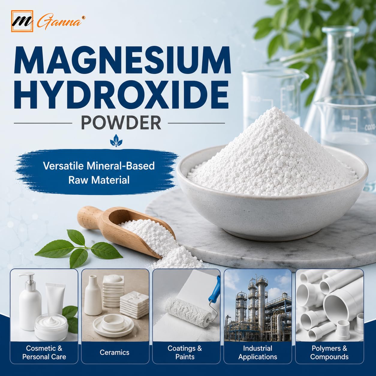 magnesium hydroxide powder for balanced pH