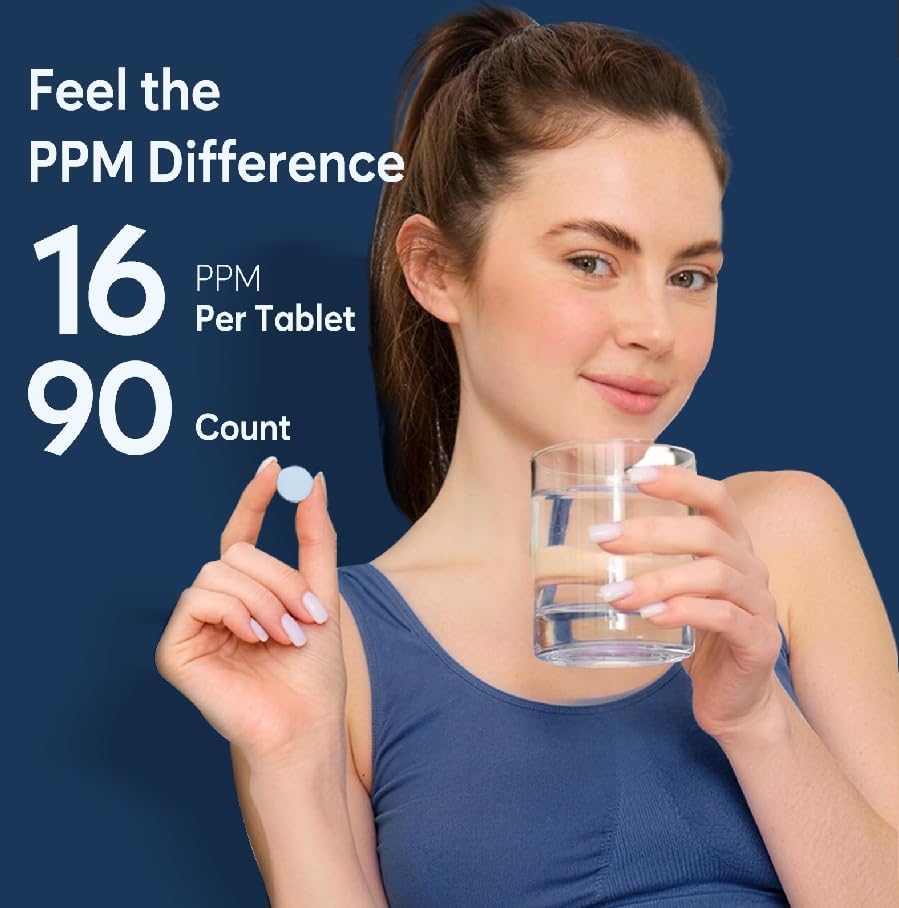 Magnesium infused hydrogen tablets