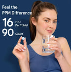 Magnesium infused hydrogen tablets