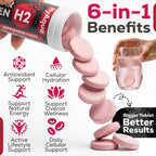 Magnesium infused hydrogen tablets