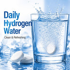 Magnesium infused hydrogen tablets