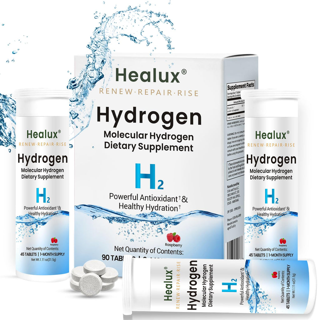 Magnesium infused hydrogen tablets