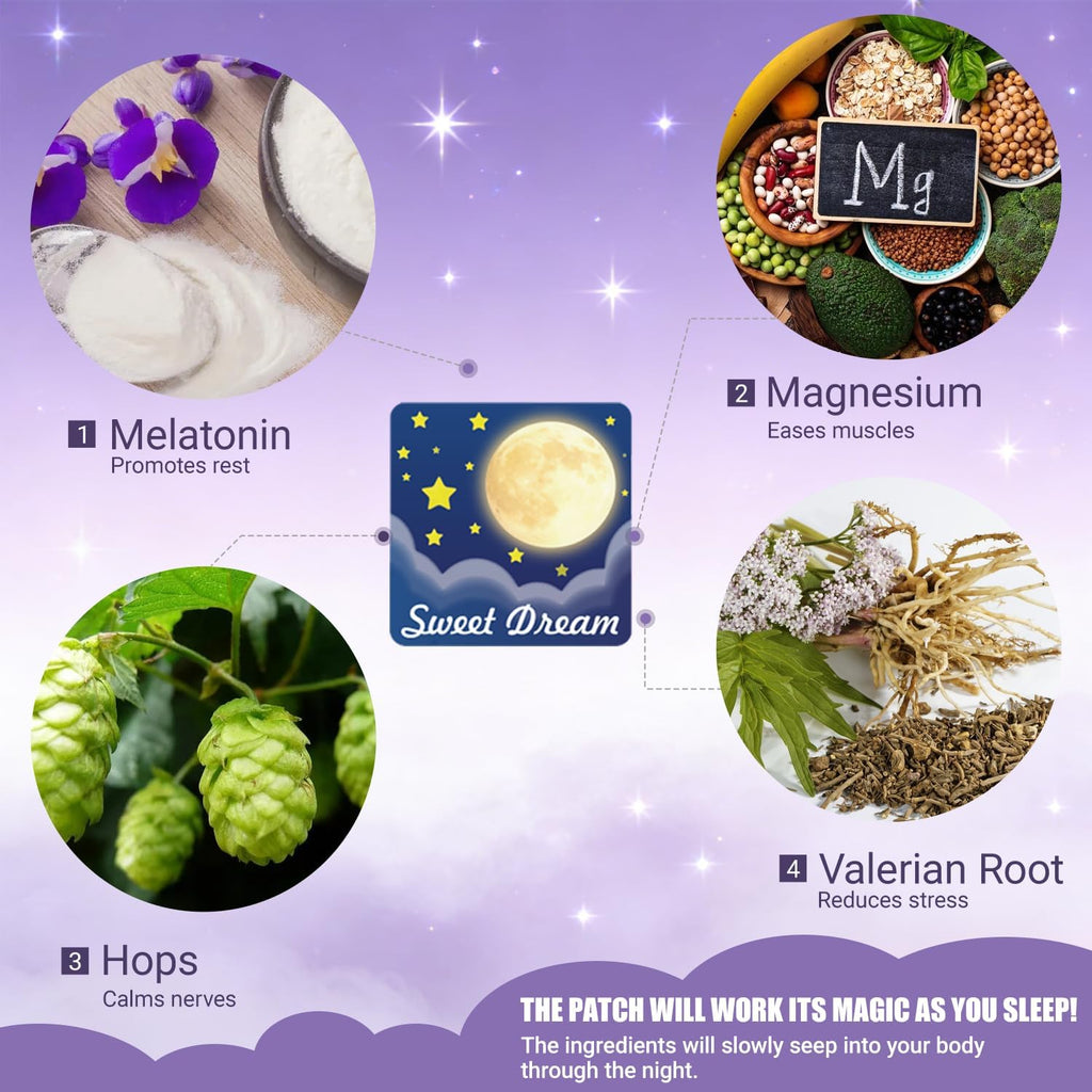 magnesium infused sleep patches