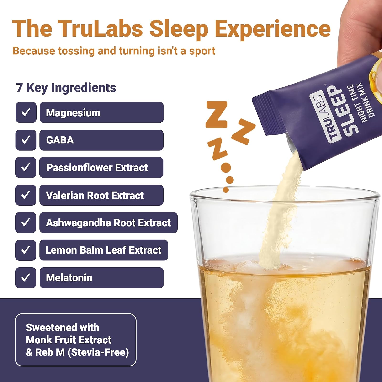 magnesium infused sleep support powder
