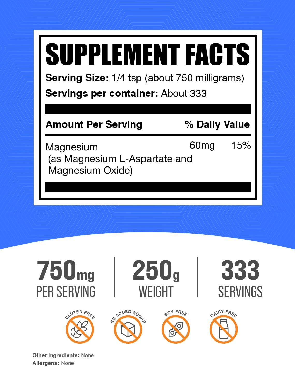 magnesium l-aspartate for muscle recovery