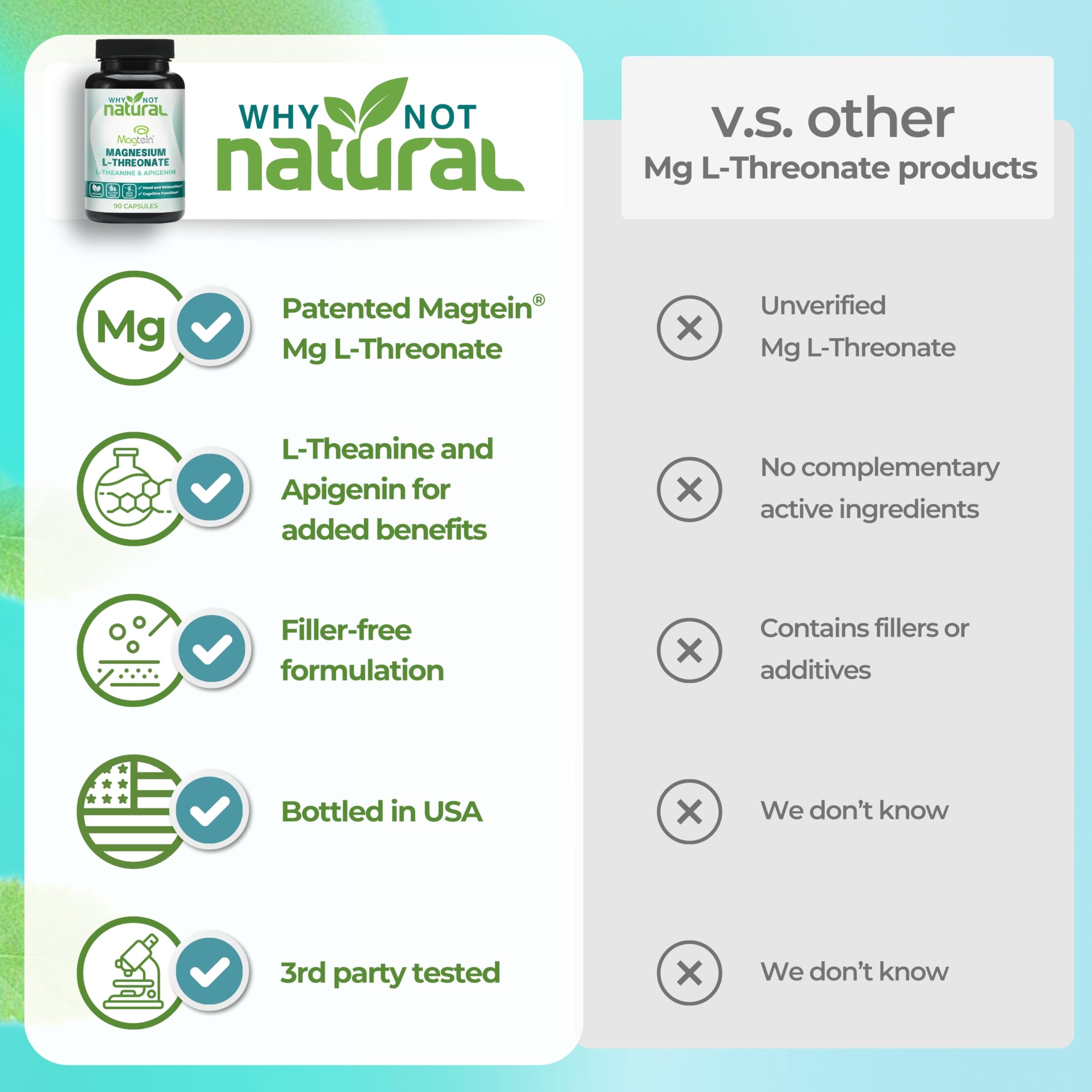 Magnesium L for stress relief