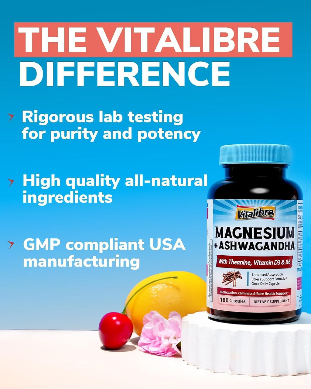 Magnesium l-threonate for cognitive function